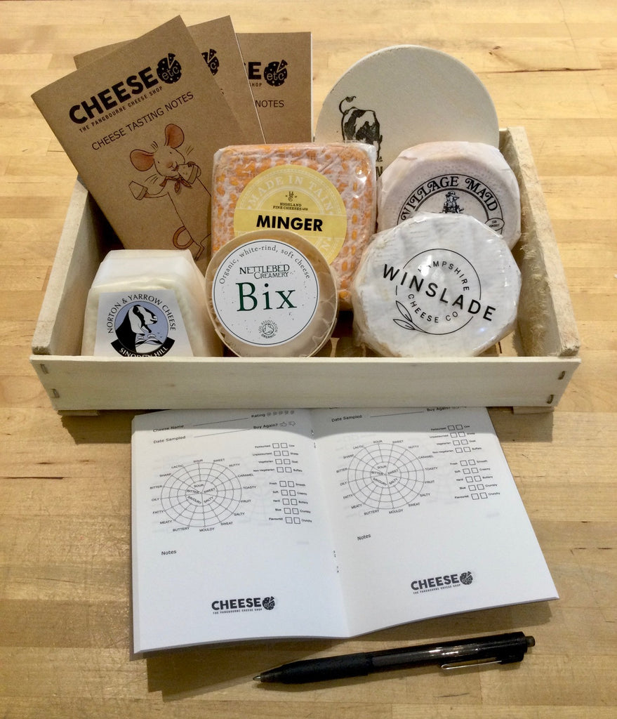 Our Latest Branded and Bespoke Cheese Tasting Notebooks for Cheese Etc ...