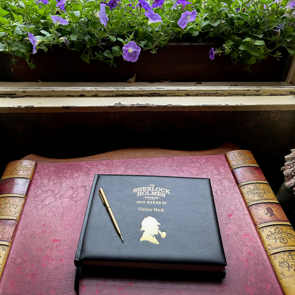 Bespoke Sherlock Holmes Museum Visitor Book – The Stamford Notebook Co.