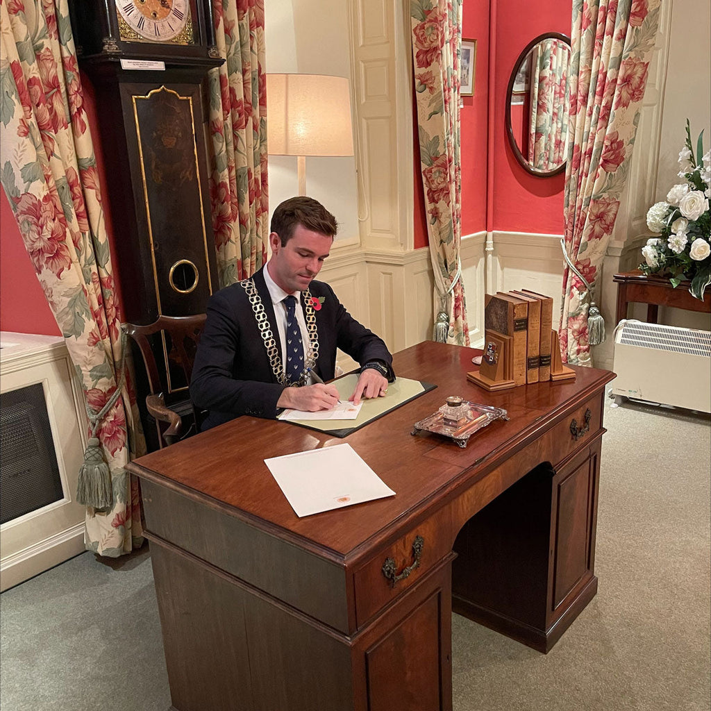 From Our Press to the Mayor's Desk – The Stamford Notebook Co.