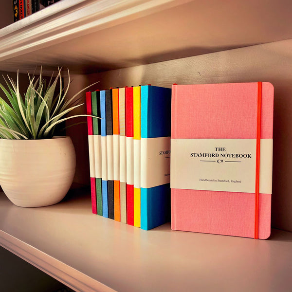 The Woven Cloth Notebook - Cornflower – The Stamford Notebook Co.