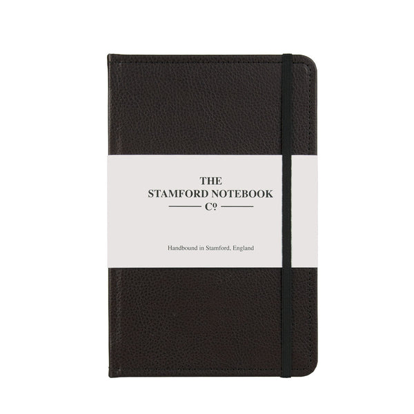 Stitched Leather Notebook - Dark Brown – The Stamford Notebook Co.