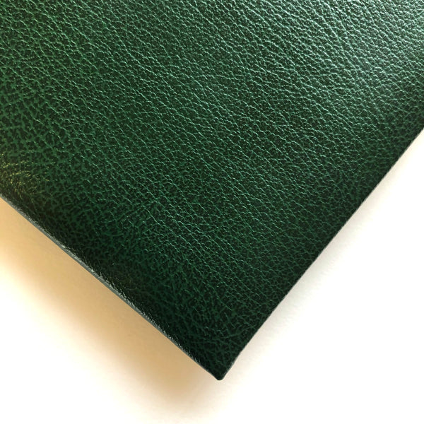 Hand Bound Leather Visitor Book - Green – The Stamford Notebook Co.