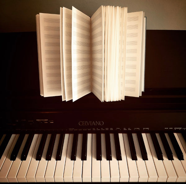 Leather Music Manuscript Notebook - Claret – The Stamford Notebook Co.